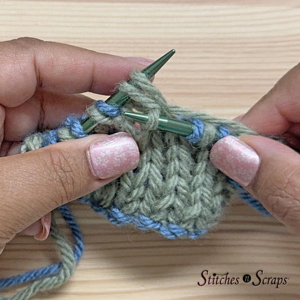 How to Decrease in Double Knitting - Stitches n Scraps