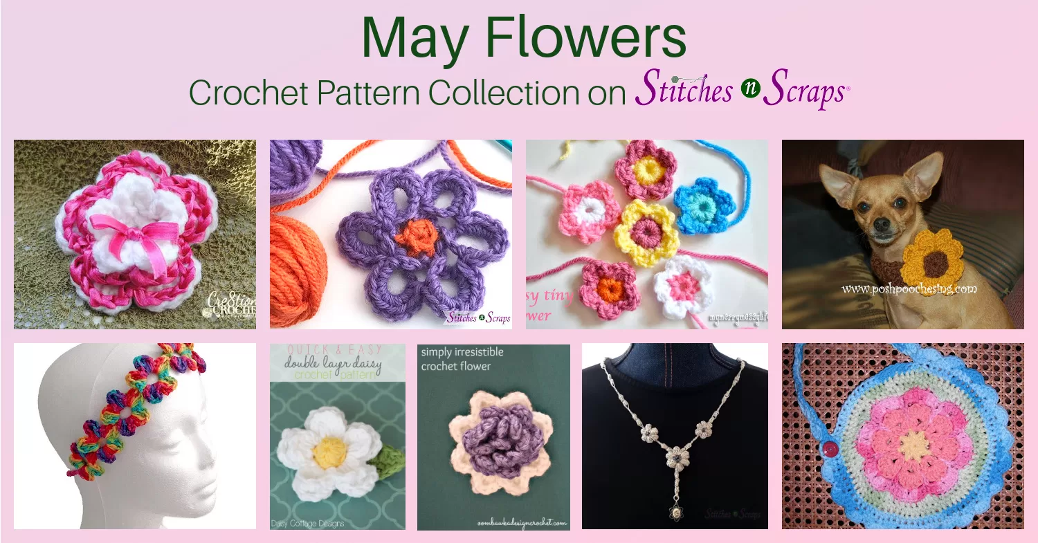 May Flowers Pattern Collection - Stitches n Scraps