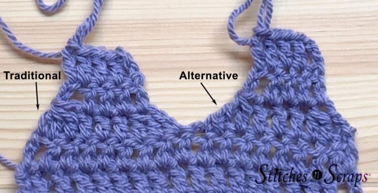 Alternative Double Dc Decrease - Stitches n Scraps