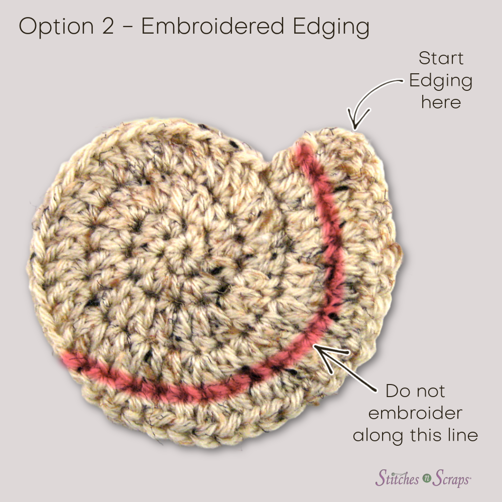 Spiral Seashell Motif Crochet Pattern - Stitches n Scraps