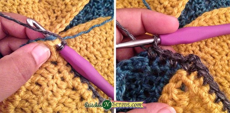 Free Pattern - Contours Square - Stitches n Scraps