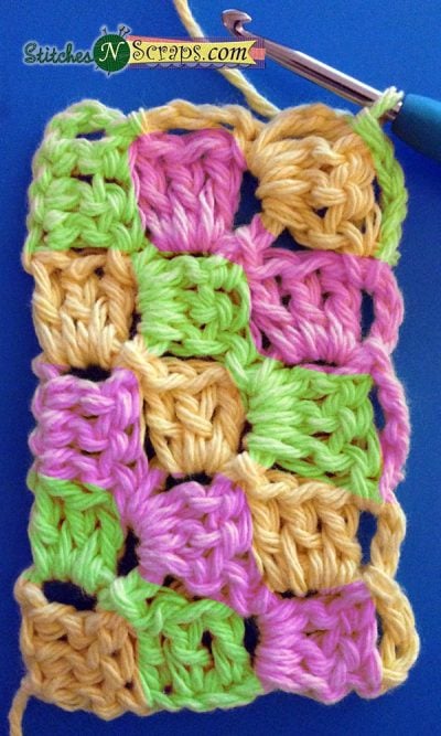 Tutorial - Diagonal Box Stitch - Stitches n Scraps