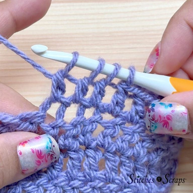 Double Crochet 3 Together (dc3tog) - Stitches n Scraps