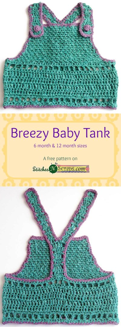 Free Pattern - Breezy Baby Tank - Stitches n Scraps