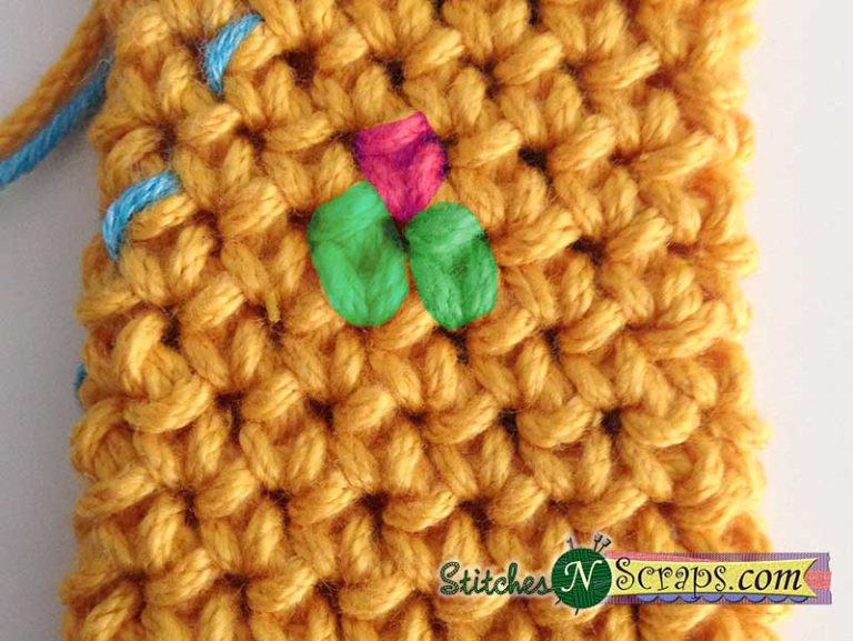 Tutorial - Why Continuous Rounds Shift - Stitches n Scraps