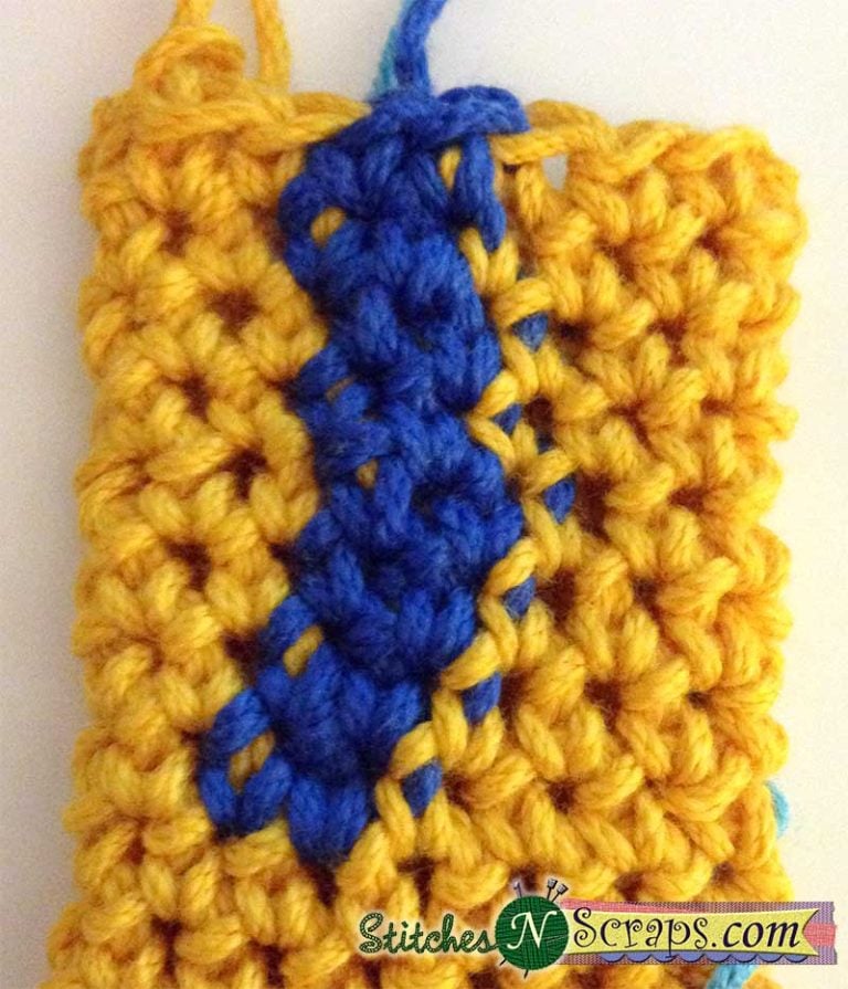 Tutorial - Why Continuous Rounds Shift - Stitches n Scraps