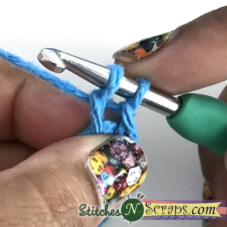 Foundation Slip Stitch (fsl st) Tutorial - Stitches n Scraps