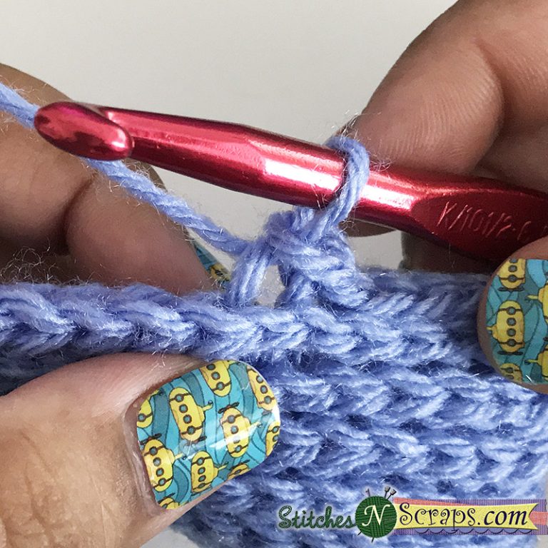 Tutorial - Slip Stitch Ribbing (sl st in blo) - Stitches n Scraps