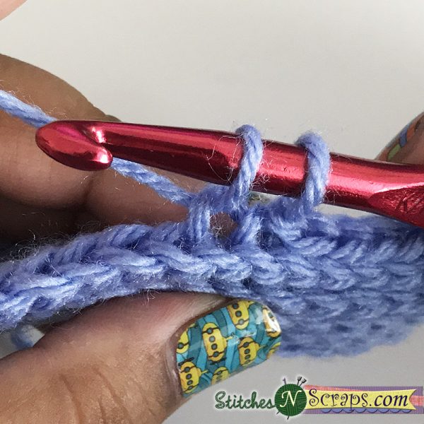 Tutorial - Slip Stitch Ribbing (sl st in blo) - Stitches n Scraps
