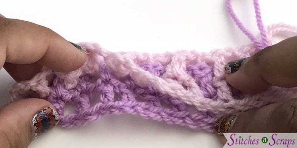 Tutorial - Intermeshing Crochet Basics - Stitches n Scraps