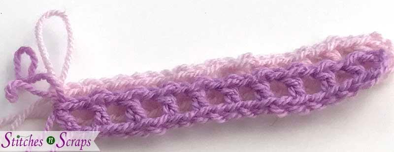 Tutorial - Intermeshing Crochet Basics - Stitches n Scraps