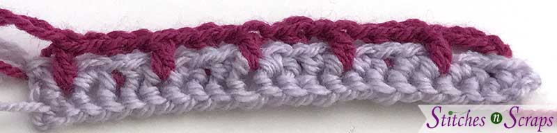 Tutorial - Intermeshing Crochet Basics - Stitches n Scraps
