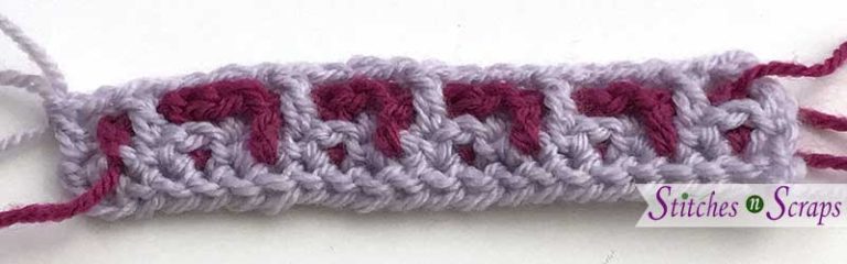 Tutorial - Intermeshing Crochet Basics - Stitches n Scraps
