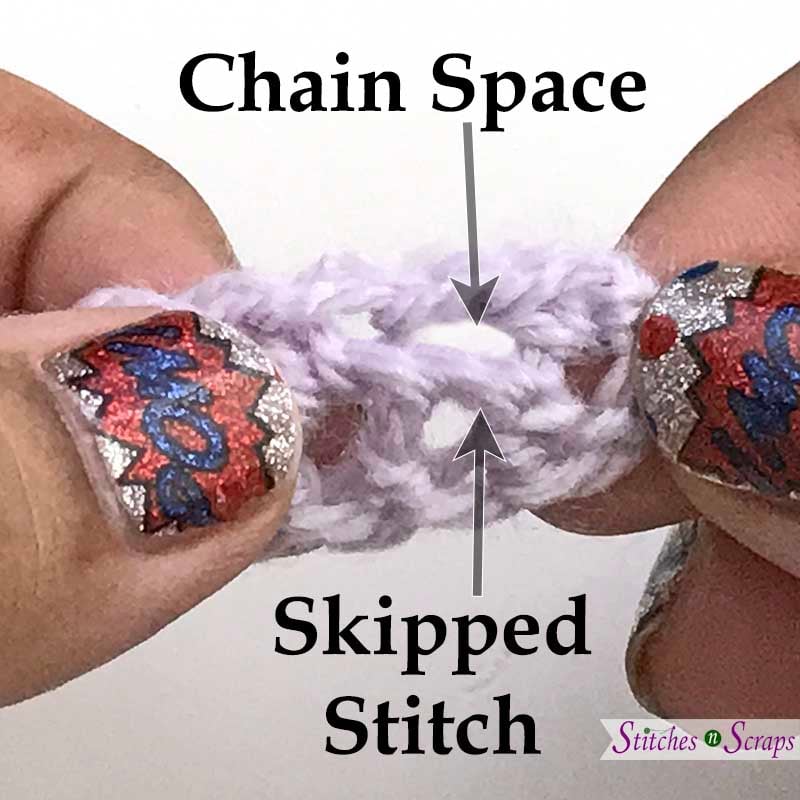Tutorial - Intermeshing Crochet Basics - Stitches n Scraps