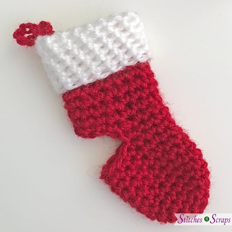 Free Pattern - Stocking Ornament - Stitches n Scraps