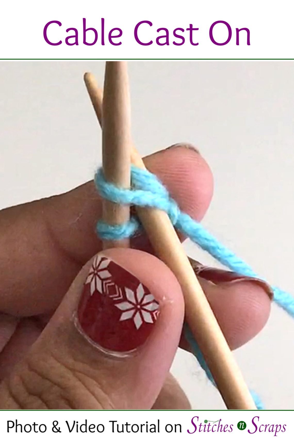 Tutorial - Cable Cast On - Stitches n Scraps