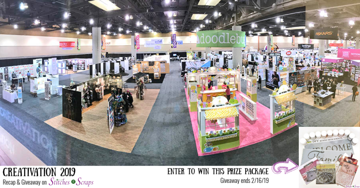 Creativation Recap and a Giveaway - Stitches n Scraps