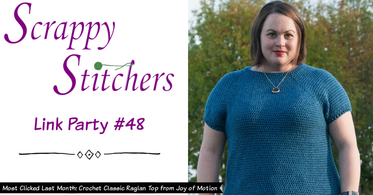 Scrappy Stitchers Link Party #48 - Stitches 'N' Scraps
