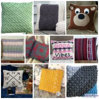 Crochet Pillow Patterns - 25 Accent Pillows to Crochet - Stitches n Scraps