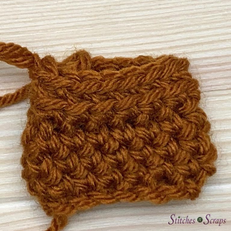 Front Loop Only (flo) or Back Loop Only (blo) Crochet - Stitches n Scraps