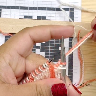 Double Knitting from a Chart - Reversible Colorwork - Stitches n Scraps