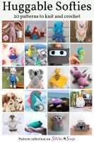 20 Free Softie Patterns to Knit and Crochet - Stitches n Scraps