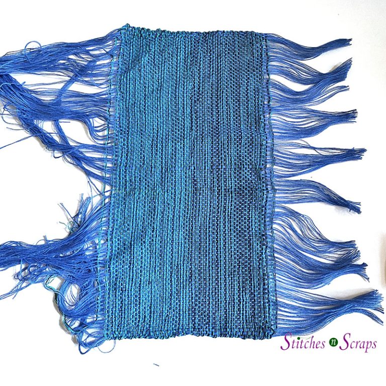 Learning to Weave - 3x1 Twill Weave Scarf - Stitches n Scraps