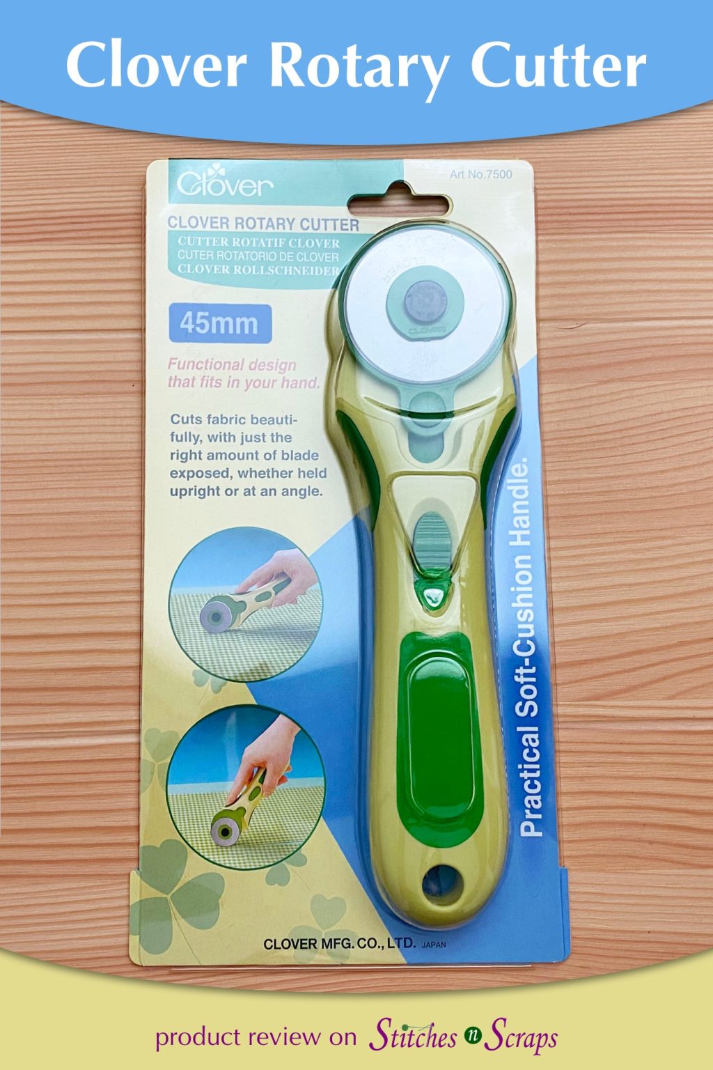 Clover Rotary Cutter Product Review - Stitches n Scraps