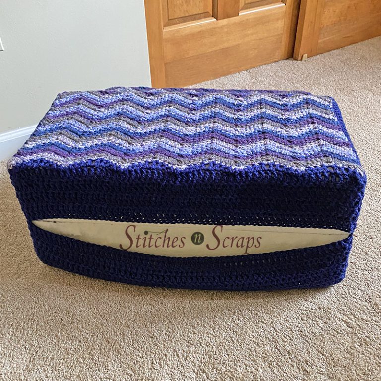 How to Crochet Pet Stairs with Fairfield Project Foam - Stitches n Scraps