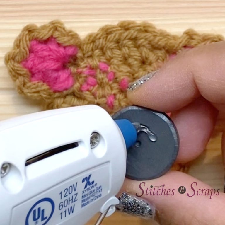 Bear Fridge Magnet Crochet Pattern - Stitches n Scraps