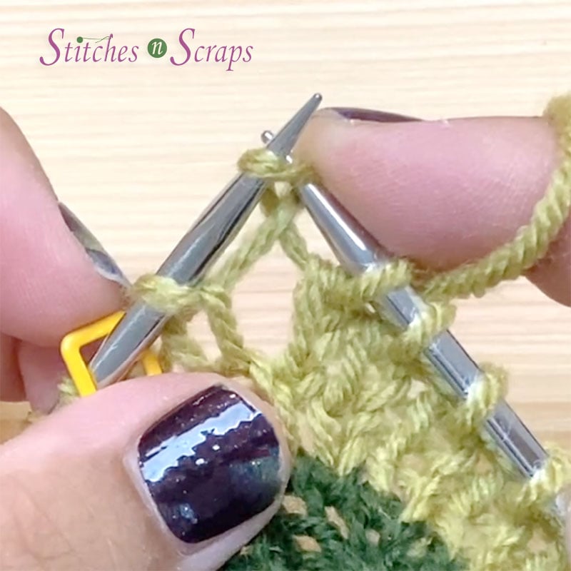 Make 1 Right (m1r) and Make 1 Left (m1l) - Stitches n Scraps