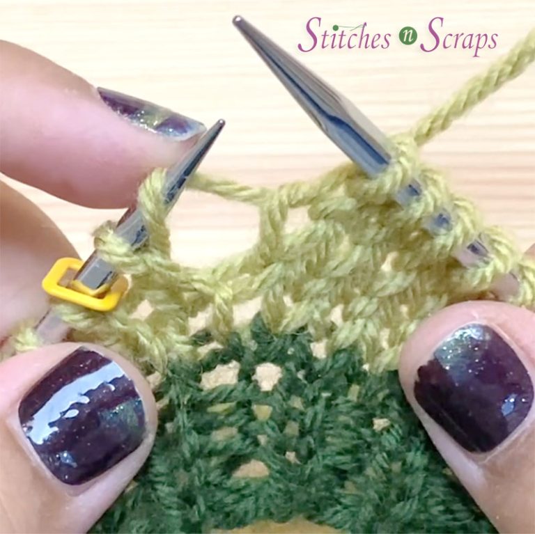 Make 1 Right (m1r) and Make 1 Left (m1l) - Stitches n Scraps