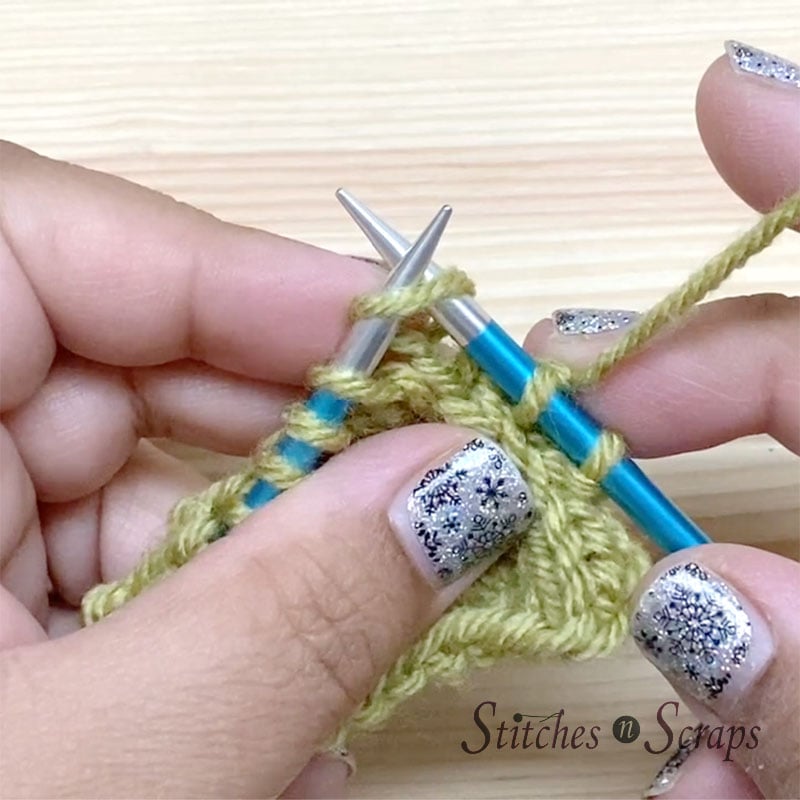 Slip Slip Knit (ssk) Decrease Tutorial - Stitches n Scraps