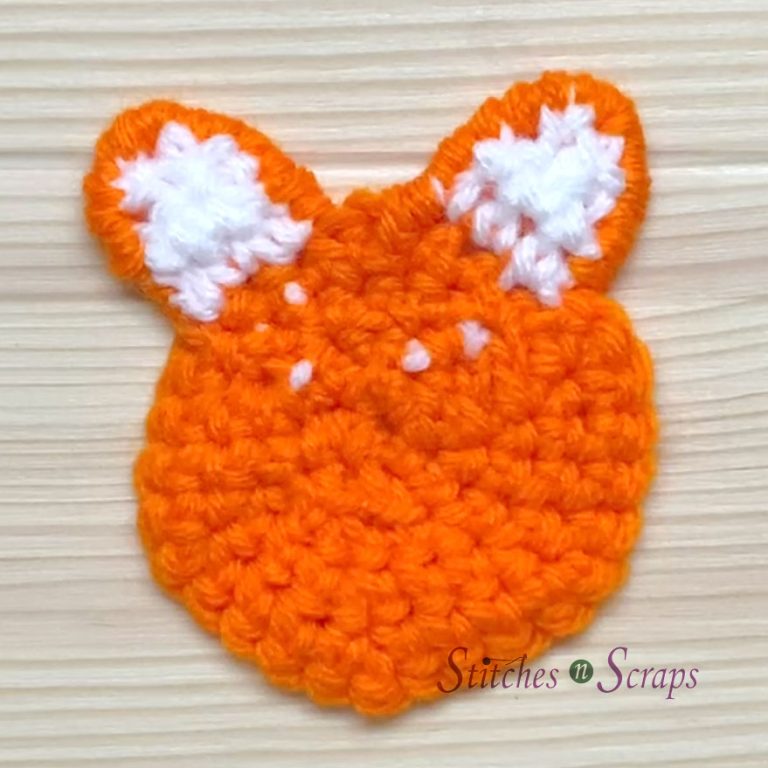 Fox Fridge Magnet Crochet Pattern - Stitches n Scraps