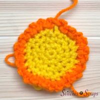 Lion Fridge Magnet Crochet Pattern - Stitches n Scraps