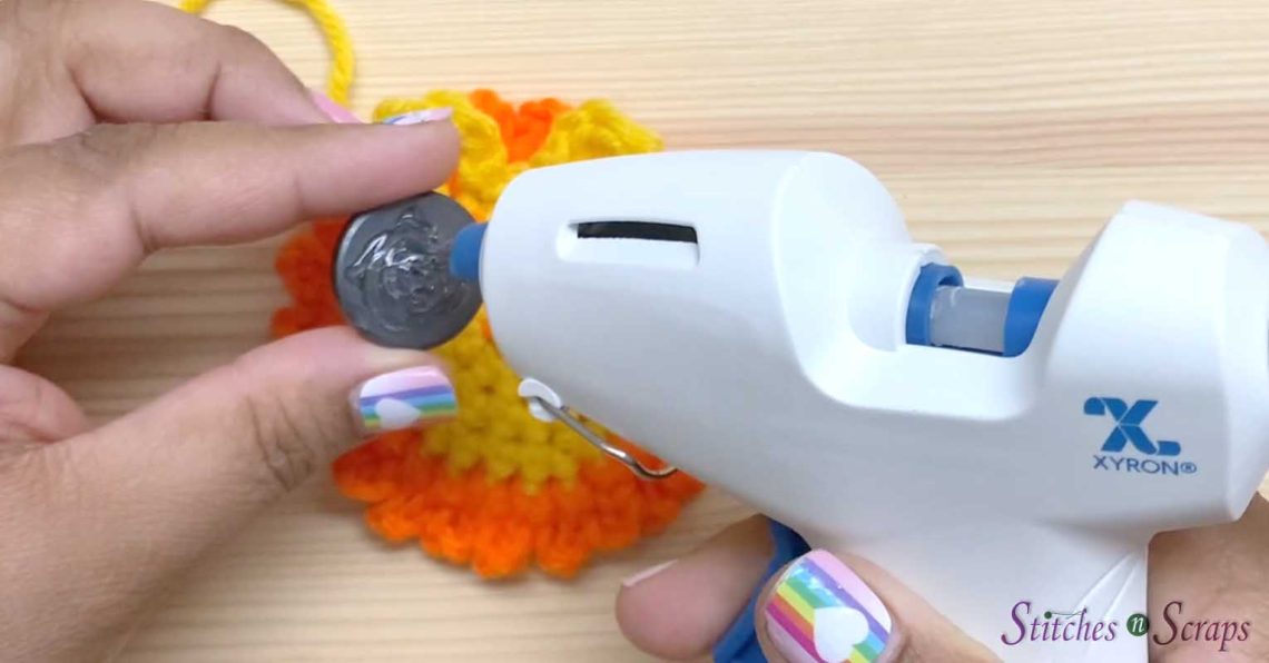 Lion Fridge Magnet Crochet Pattern - Stitches n Scraps