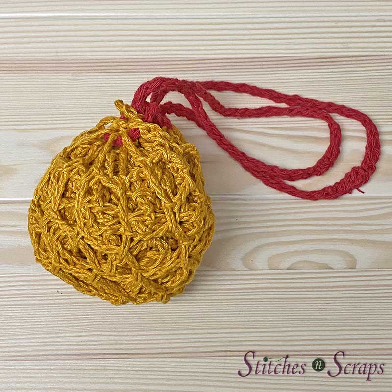 Foldable Market Bag Crochet Pattern - Stitches n Scraps