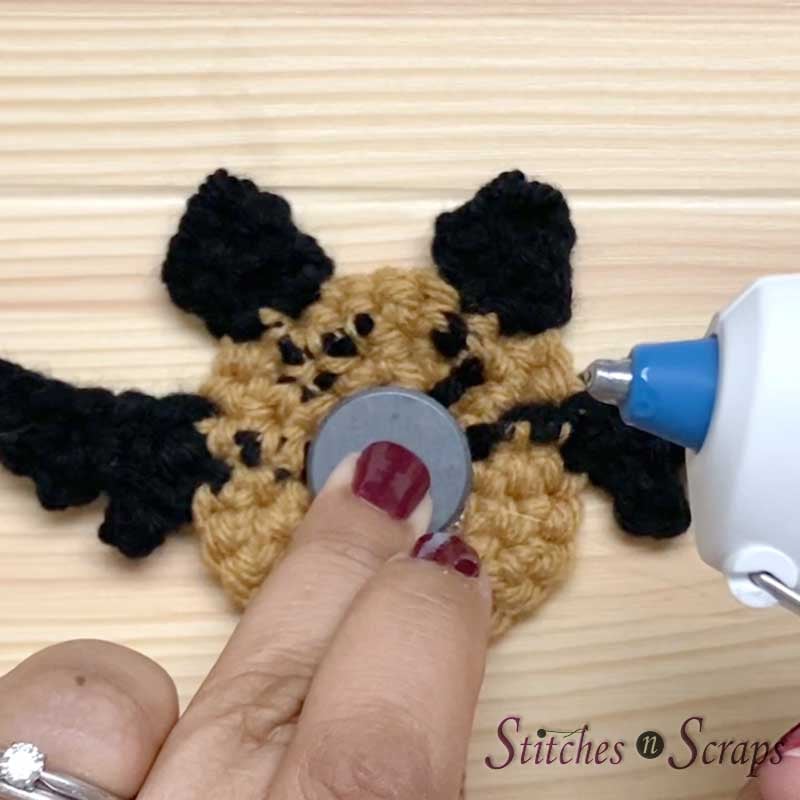 Bat Fridge Magnet Crochet Pattern - Stitches n Scraps