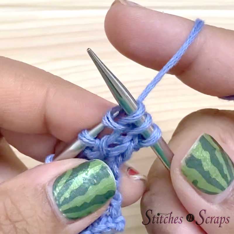 Kfb Increase - How to Knit Front and back - Stitches n Scraps