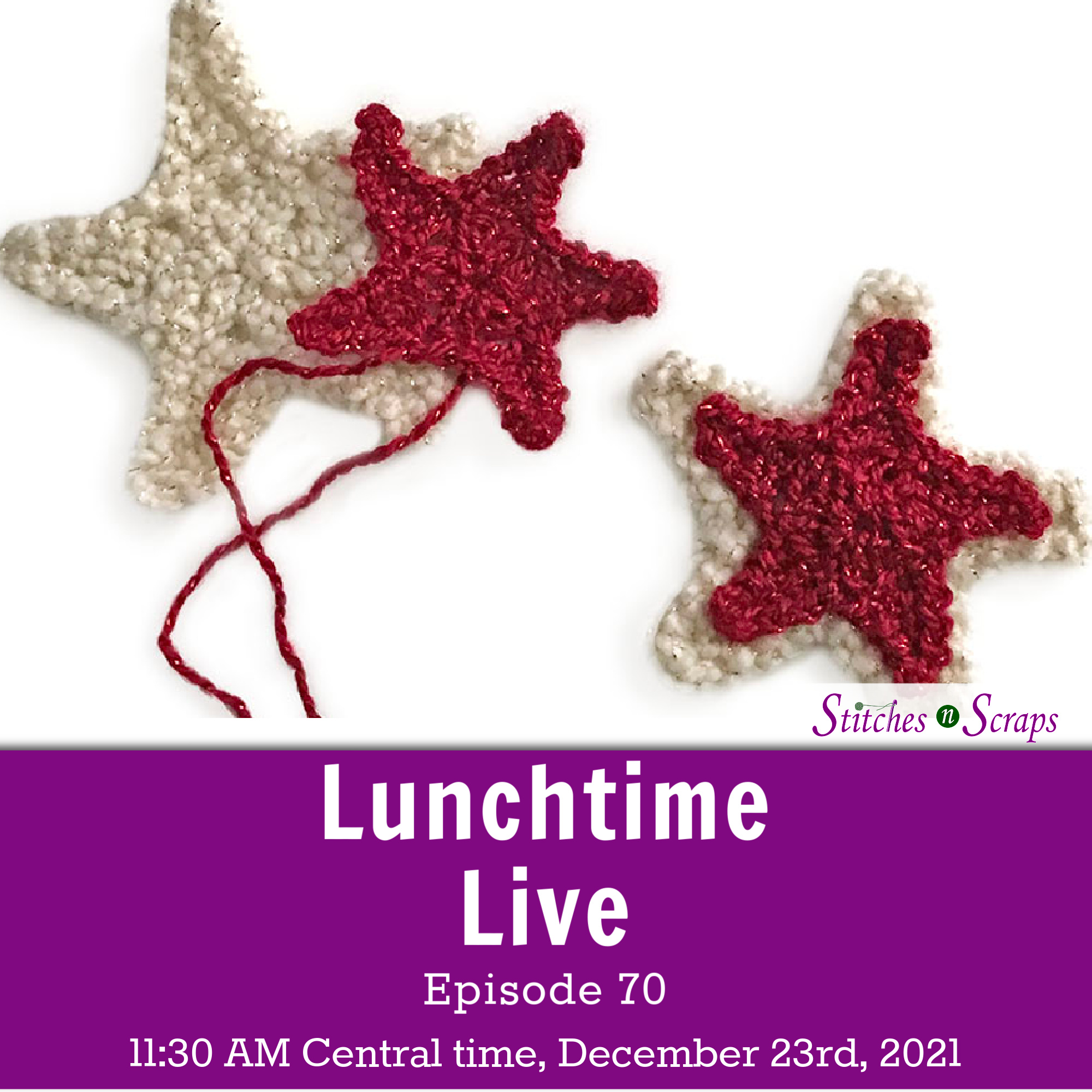 Last-Minute Christmas Star - Lunchtime Live Ep70 - Stitches n Scraps