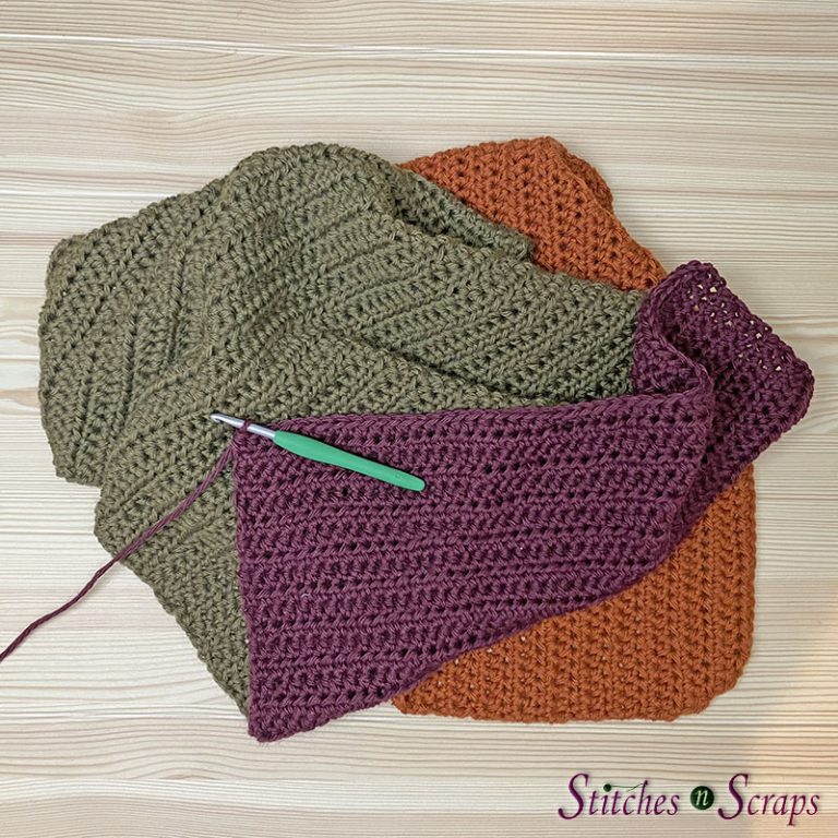 Felted Crochet Origami Bag Pattern - Stitches n Scraps