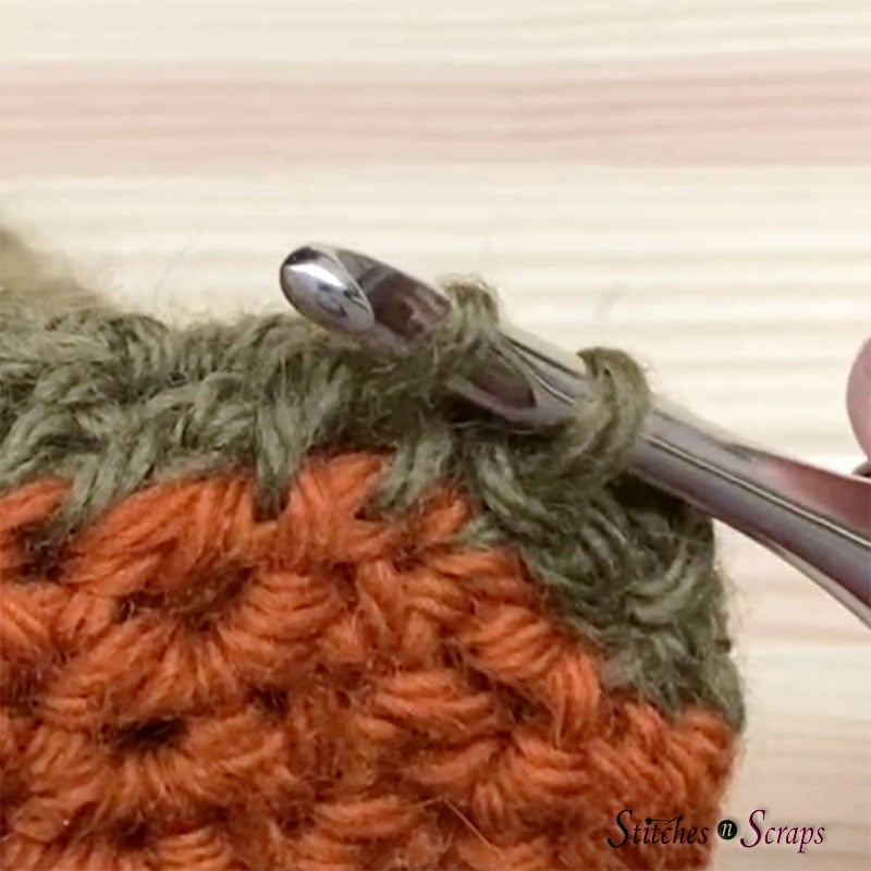 Surface Crochet Over Seams - Stitches n Scraps