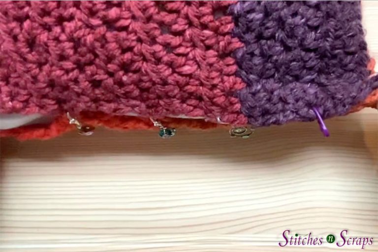 Mattress Stitch Crochet Side Edges - Invisible Seaming - Stitches n Scraps