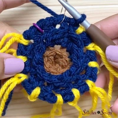 Crochet Mandala Bag Pattern - Stitches n Scraps