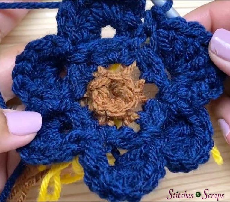 Crochet Mandala Bag Pattern - Stitches n Scraps