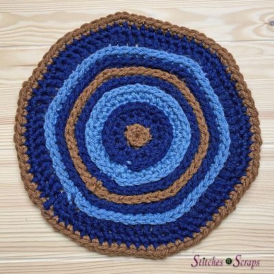 Crochet Mandala Bag Pattern - Stitches n Scraps