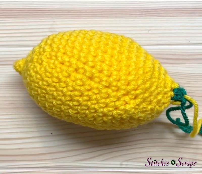 Lemon Amigurumi Crochet Pattern - Stitches n Scraps
