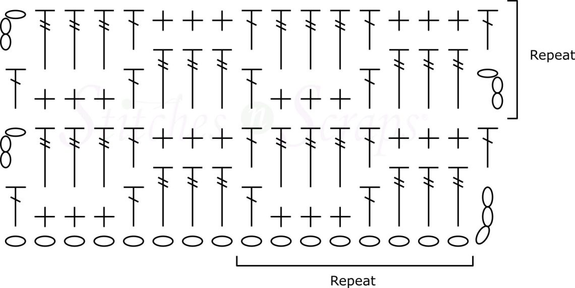 Crochet Wave Stitch - Lunchtime Live Ep99 - Stitches n Scraps