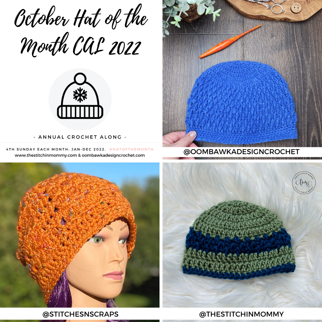 Chunky Crochet Hat - Clustered Columns - Stitches n Scraps