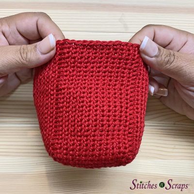 Split Single Crochet Stitch in Rounds and Rows - Stitches n Scraps